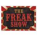 Twisted Circus Freak Show Sign Poster A3 - Halloween Carnival ...
