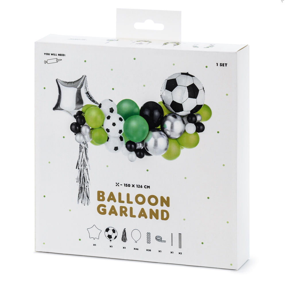 Football Balloon Garland DIY Kit | Party Decorations | Party Packs