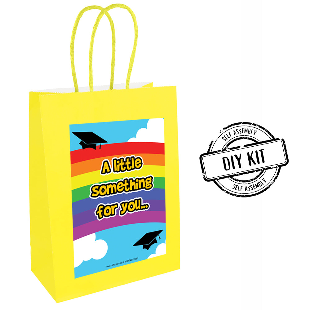 Rainbow Pre-School Graduation Personalised Paper Party Bags – Party Packs