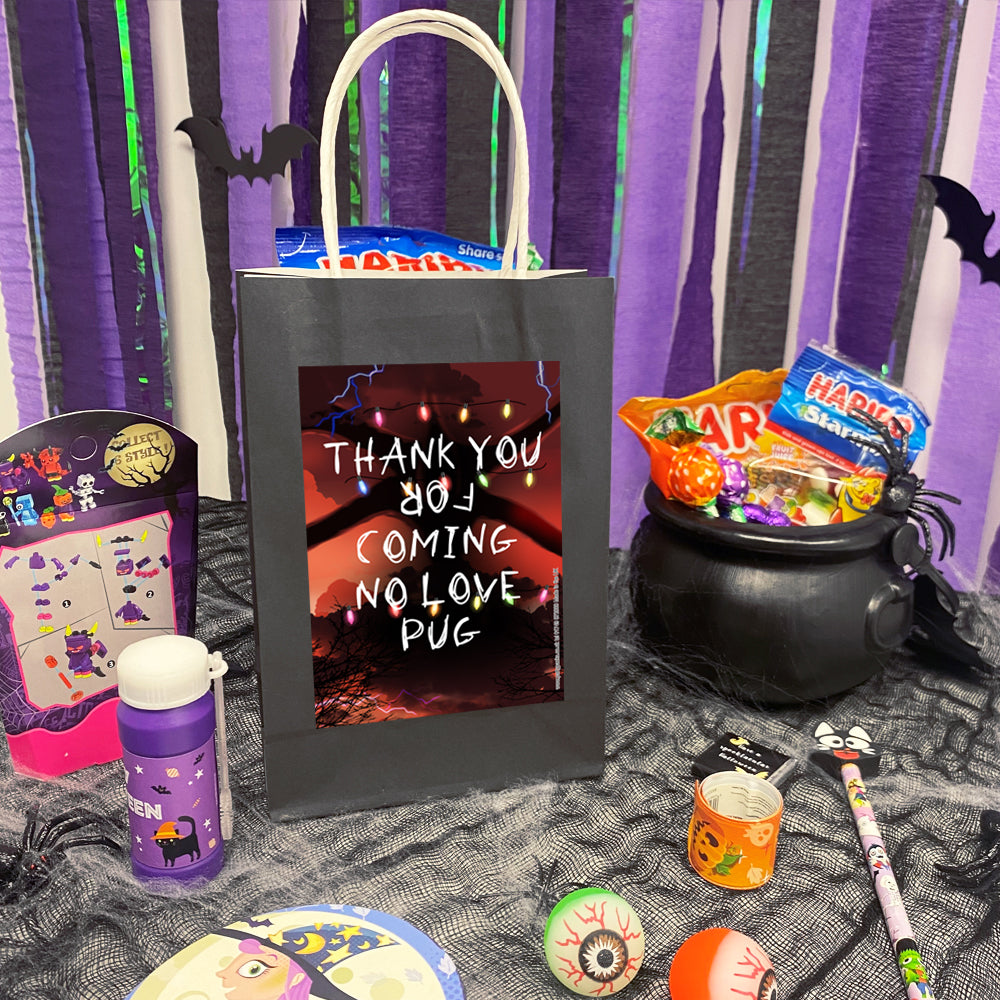 Personalised The Upside Down Paper Party Bags - Pack of 12 – Party Packs