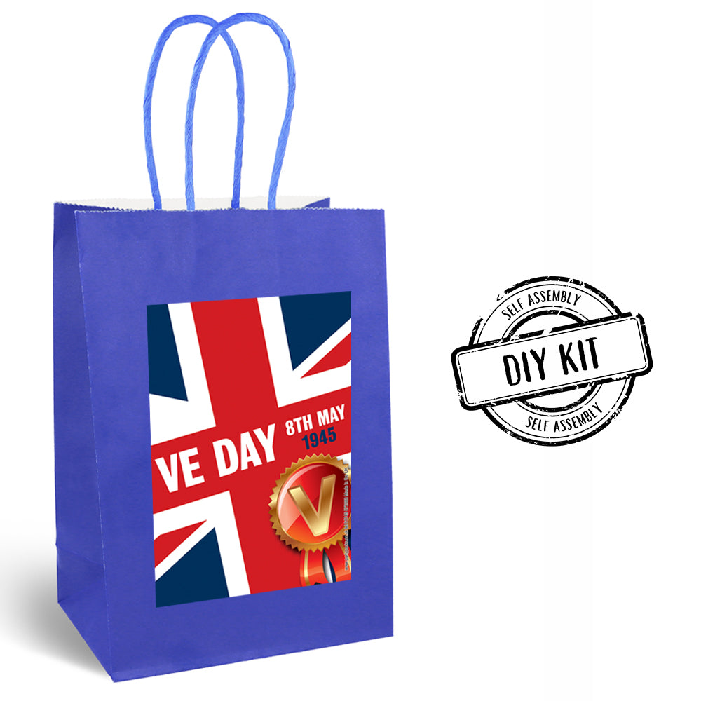 VE Day Paper Party Bags - Pack of 12 | Party Packs