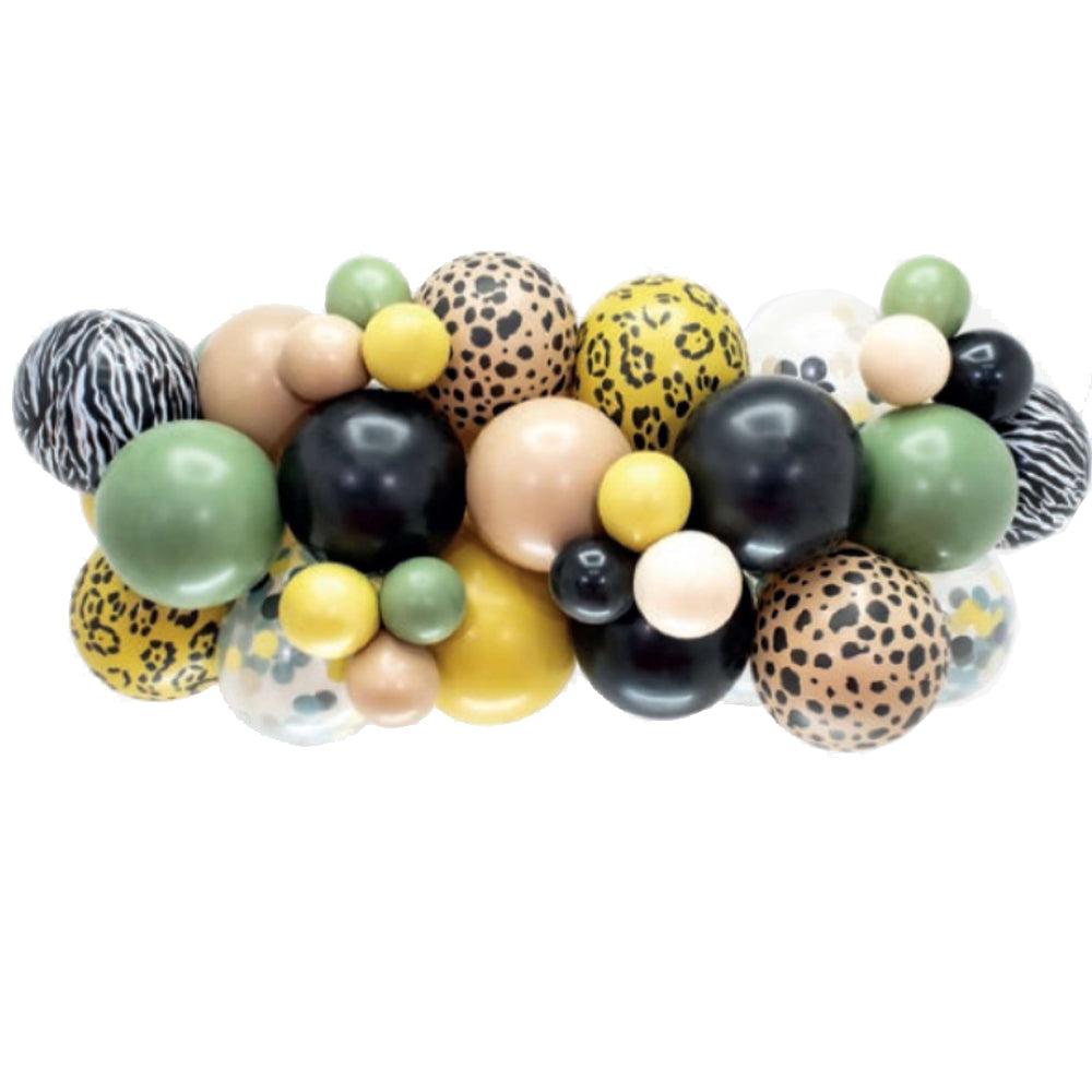 Jungle Animal Print Balloon Cloud Kit – Party Packs