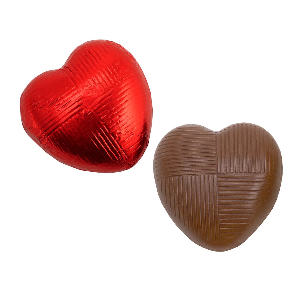 Chocolate Heart Red - 6g - Each | Party Packs