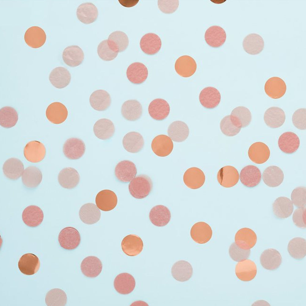Rose Gold Table Confetti - 15g – Party Packs