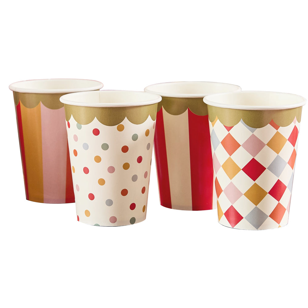 Circus Paper Cups - Pack of 8 – Party Packs