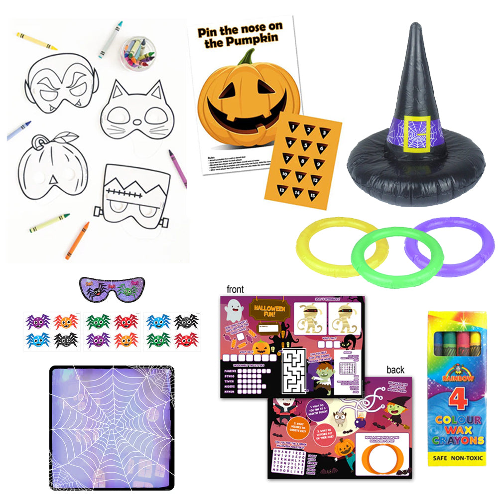 Halloween Games and Activities Pack for 4 – Party Packs