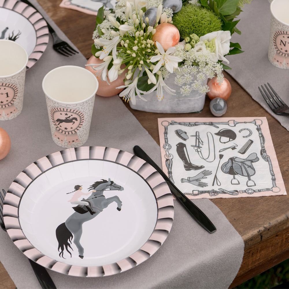 Wooden Horse Riding Table Centrepiece - 7.5cm – Party Packs