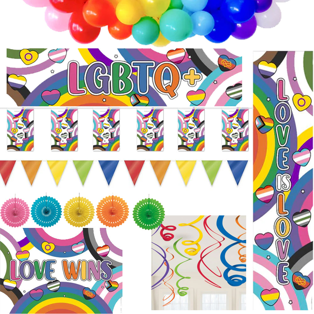 LGBTQ+ Celebration Decoration Pack – Party Packs