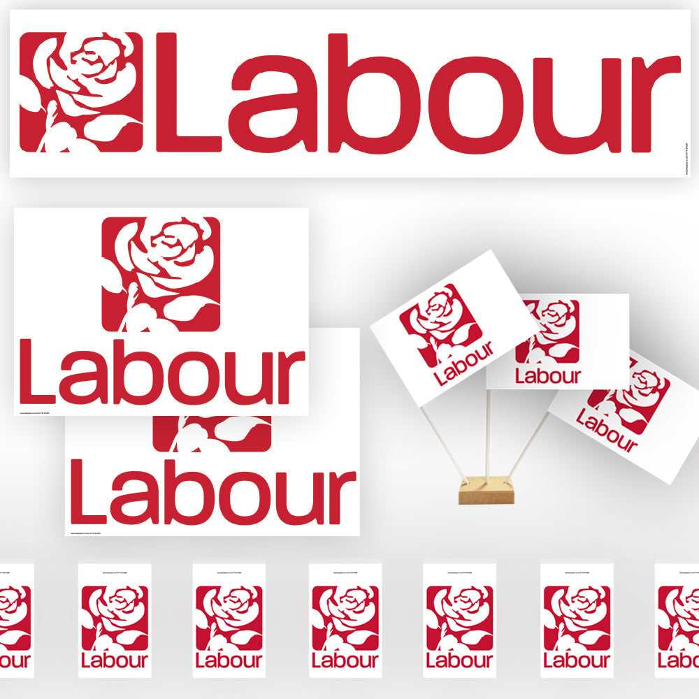 Labour Party Decoration Pack - General Election | Party Packs