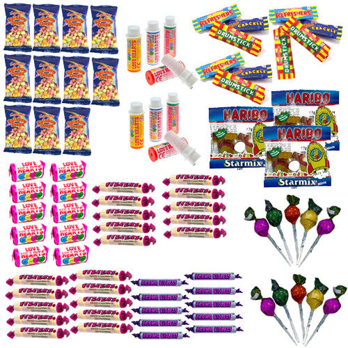 Pack Of 100 Assorted Sweets – Party Packs