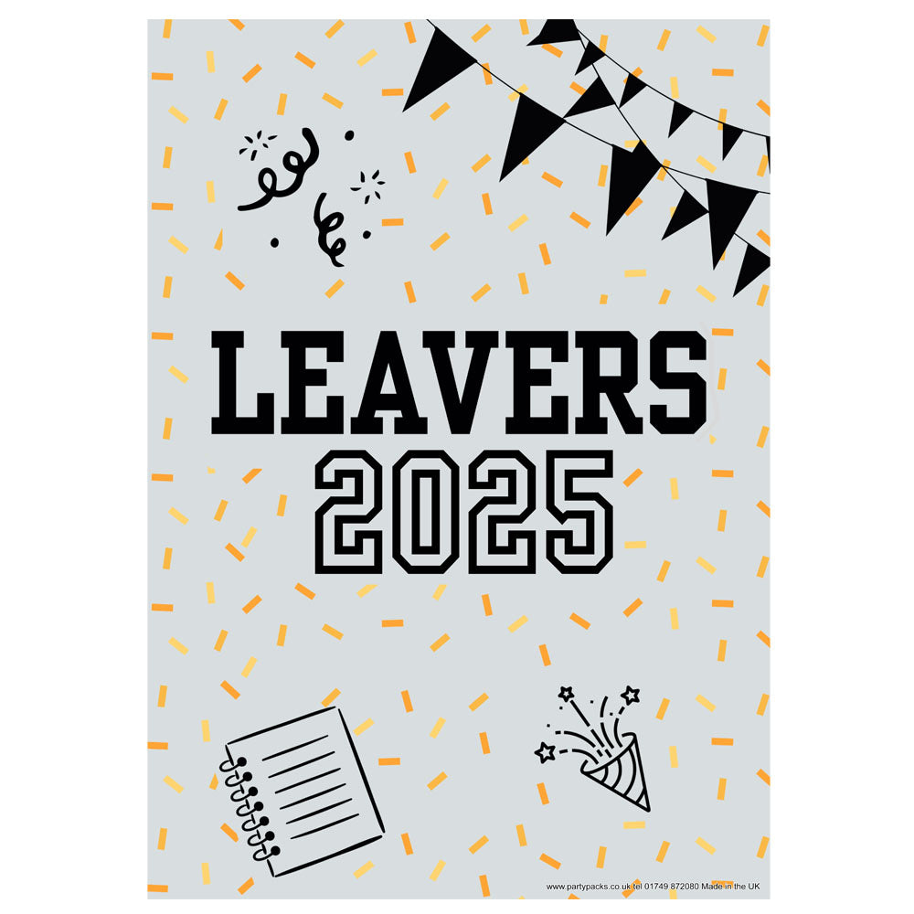 Leavers 2025 Poster Decoration - A3 | Party Packs