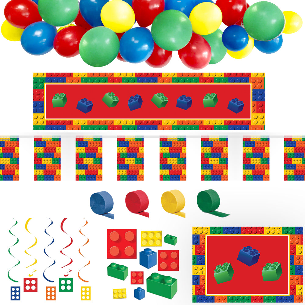 Lego Party Decorations Supplies Lego Blocks Party Supplies | Decor