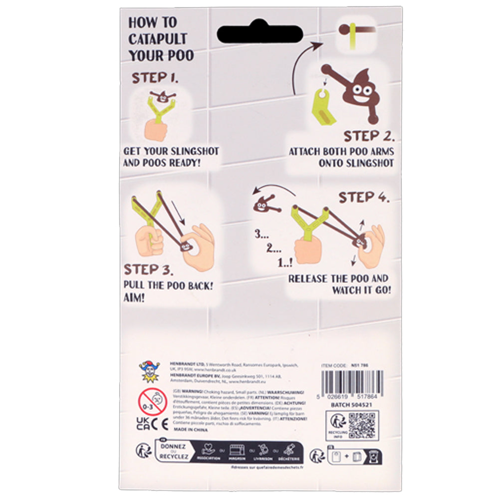 Stretchy Poo Slingshot Catapult Toy – Party Packs