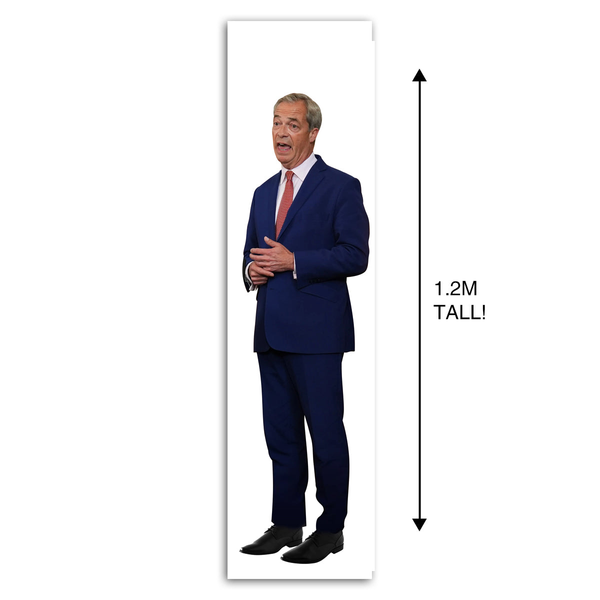Nigel Farage Portrait Banner Decoration - 1.2m | Party Packs