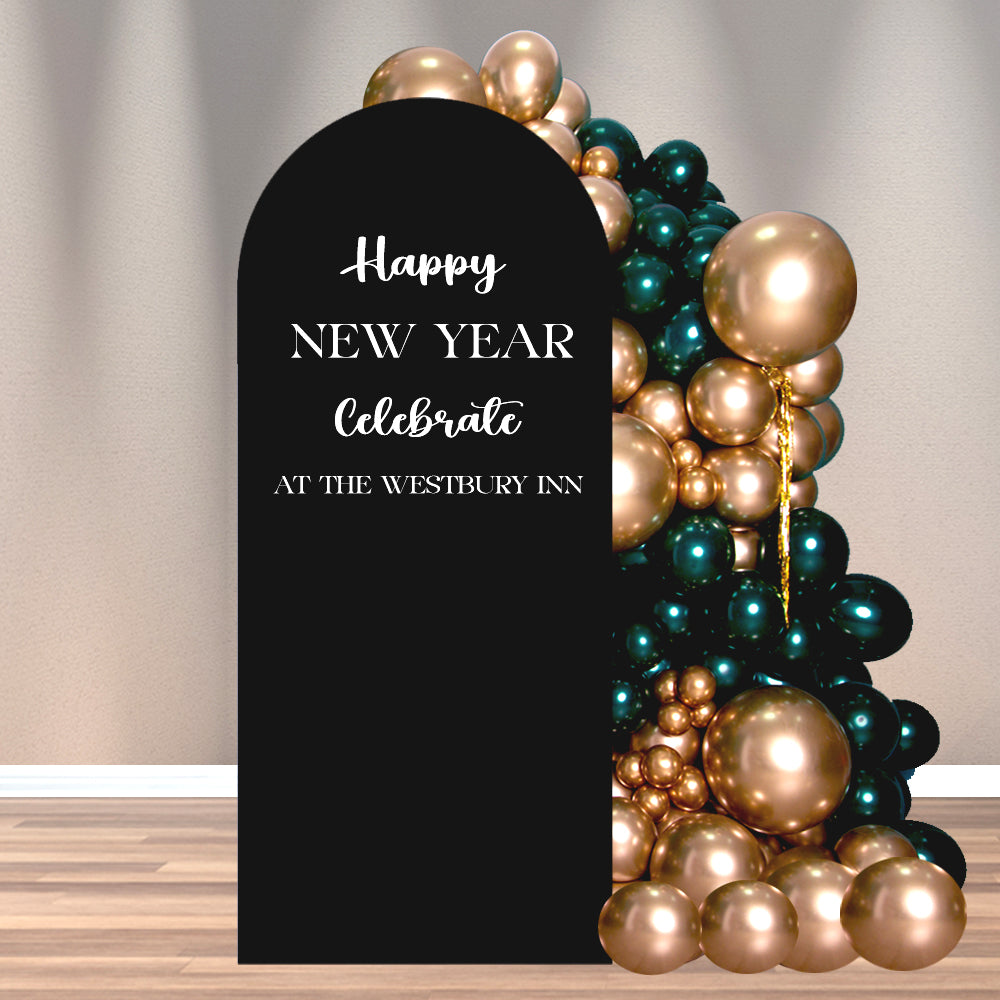 Personalised Black Sailboard Message Cardboard Cutout Sign – Party Packs