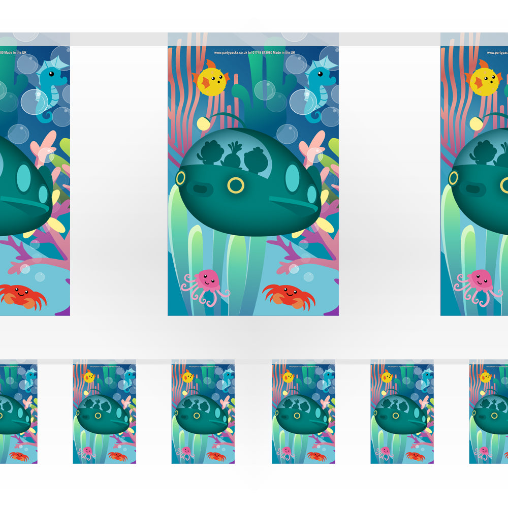 Octonauts Paper Flag Bunting Decoration - 2.4m | Party Packs
