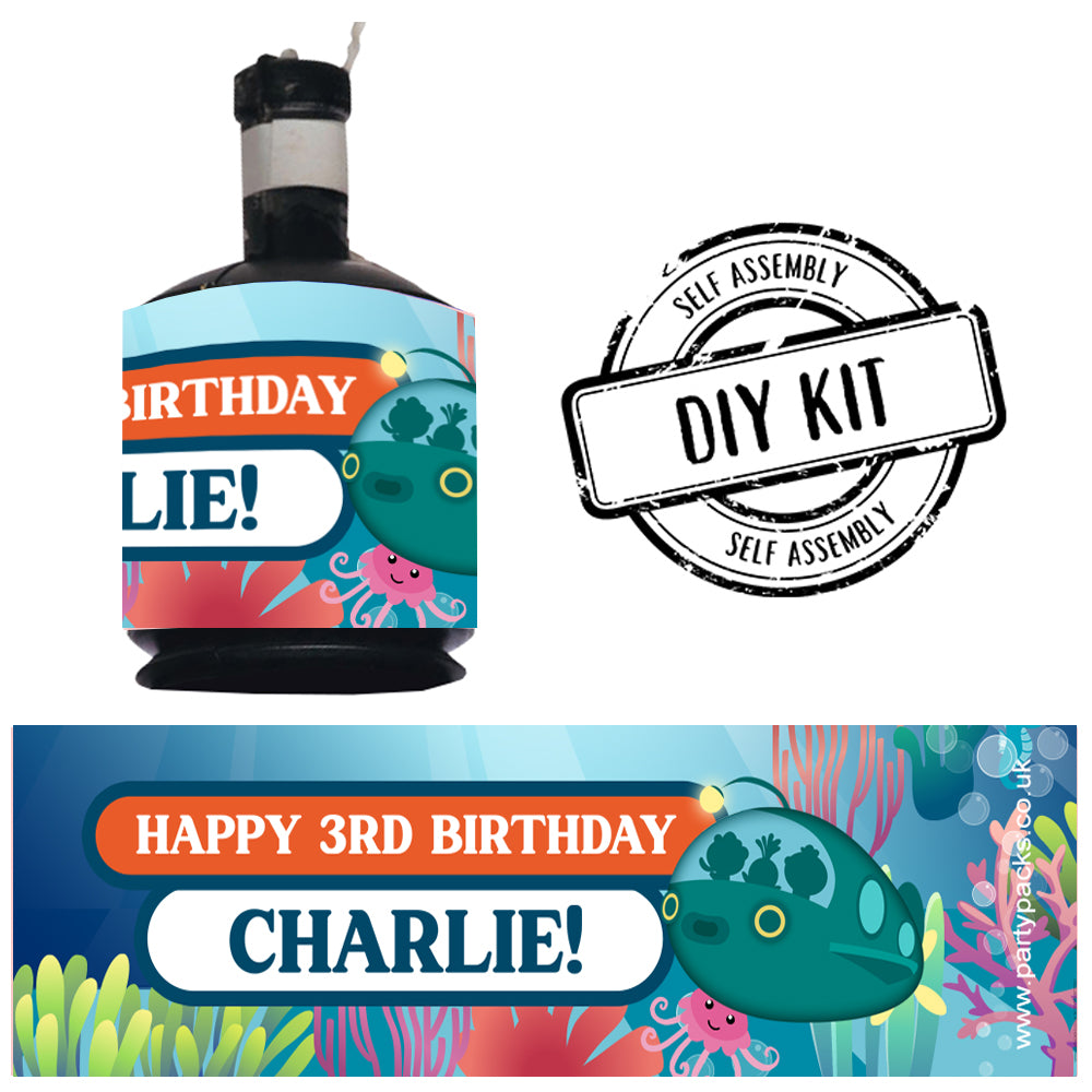 Personalised Party Popper Kit- Octonauts | Party Packs