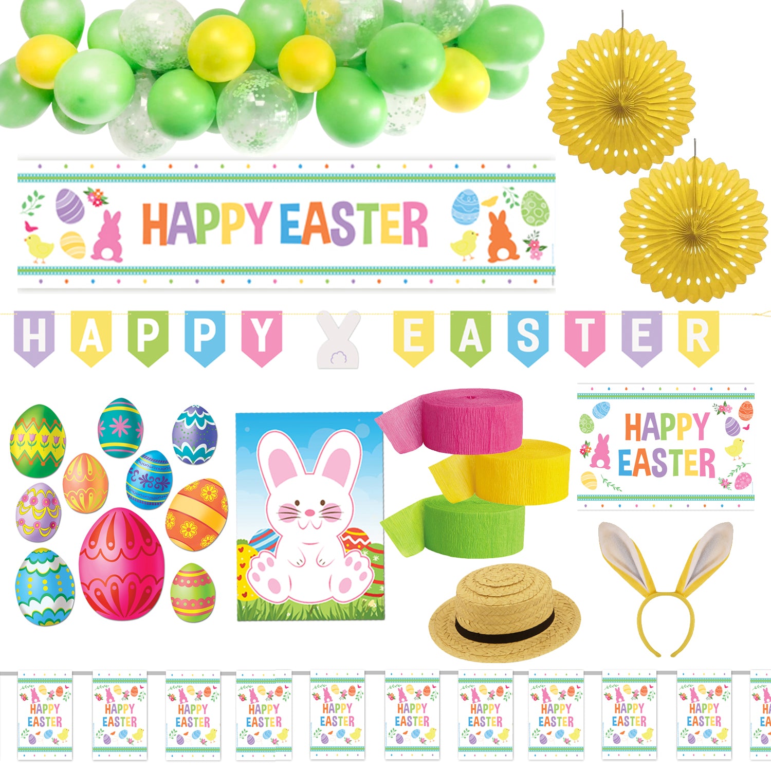 Easter Party Decoration & Novelty Pack – Party Packs