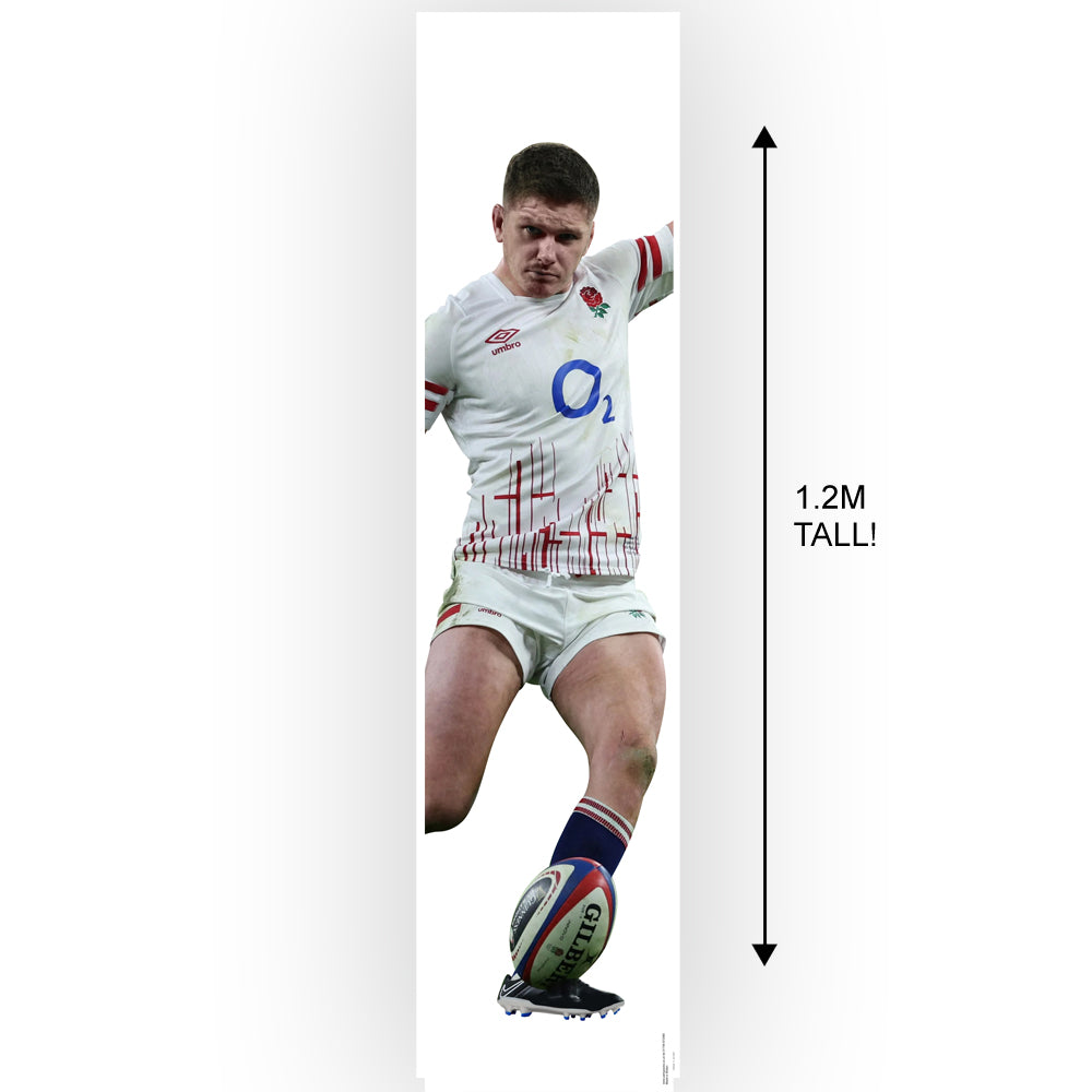 Owen Farrell England Rugby Paper Wall & Door Banner Decoration - 1.2m ...