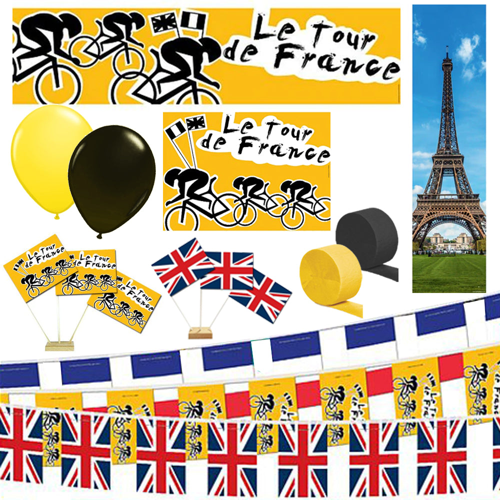 Tour de France Decoration Pack – Party Packs