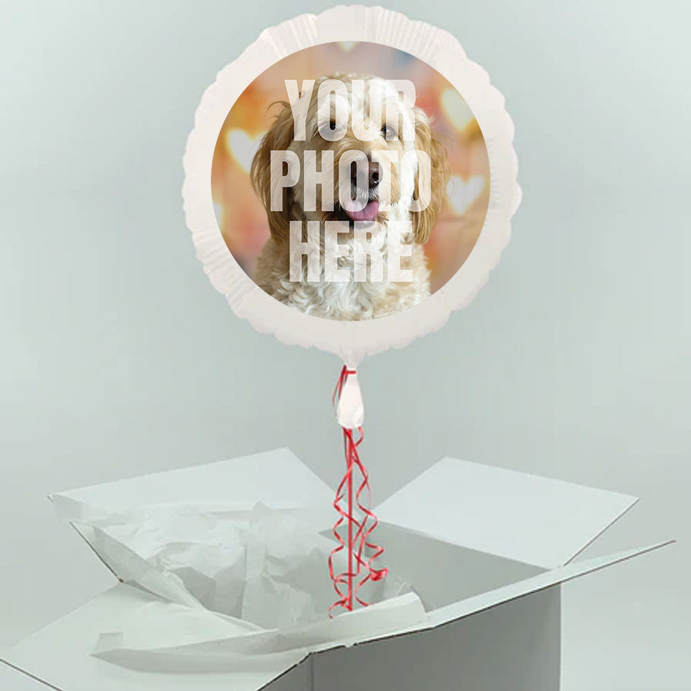 Inflated Personalised Full Photo Balloon | Party Packs