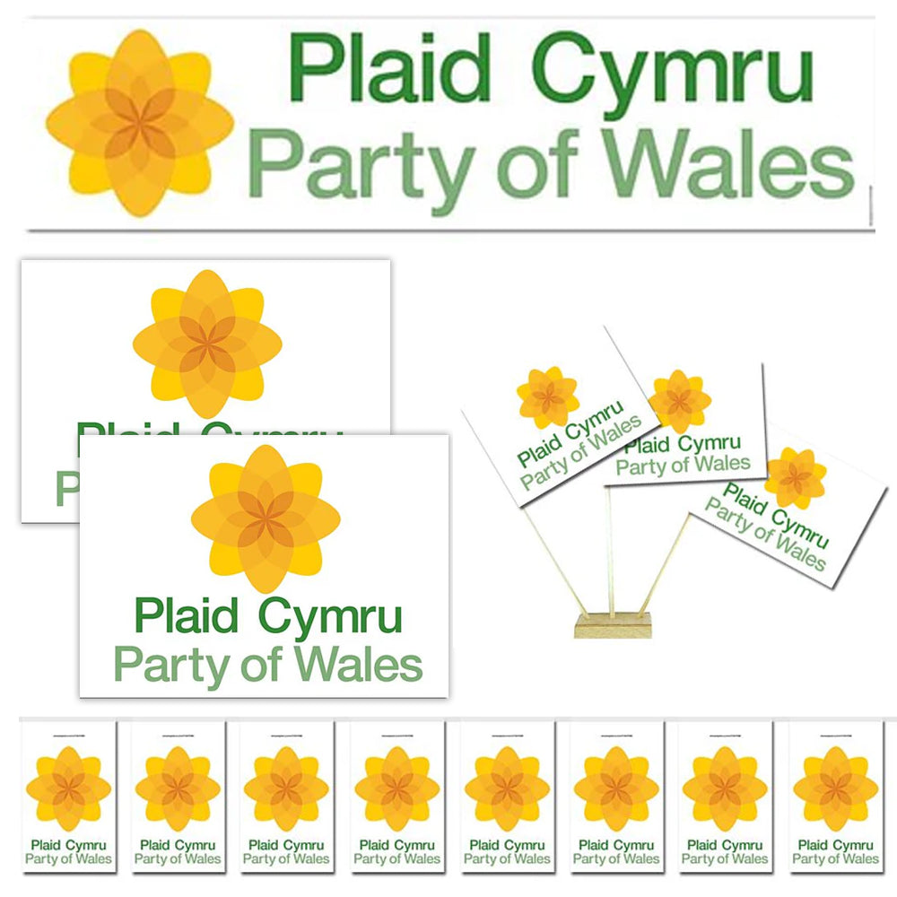 Plaid Cymru Party Decoration Pack - General Election | Party Packs