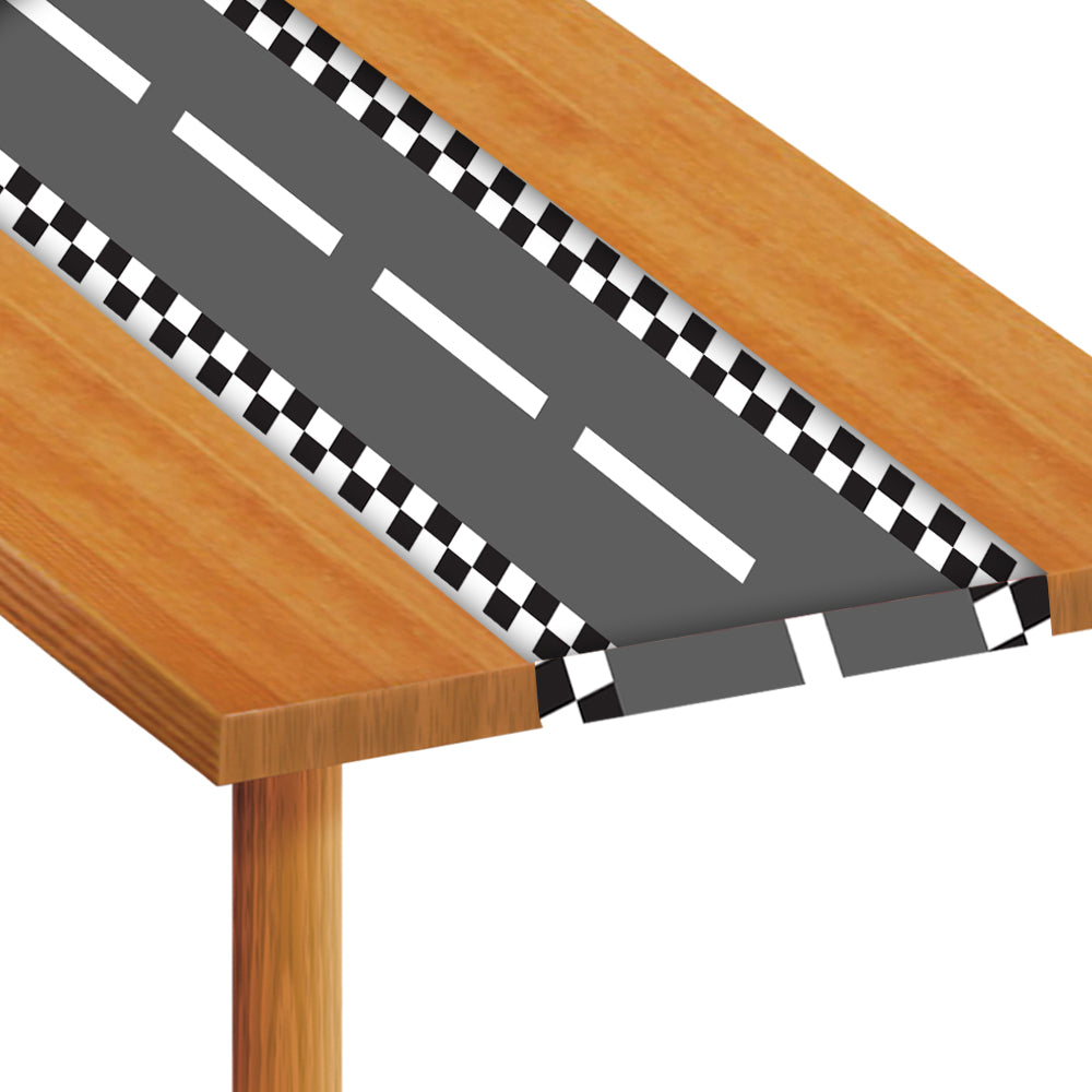 Motor Racing Road Paper Table Runner - 1.2m x 30cm – Party Packs