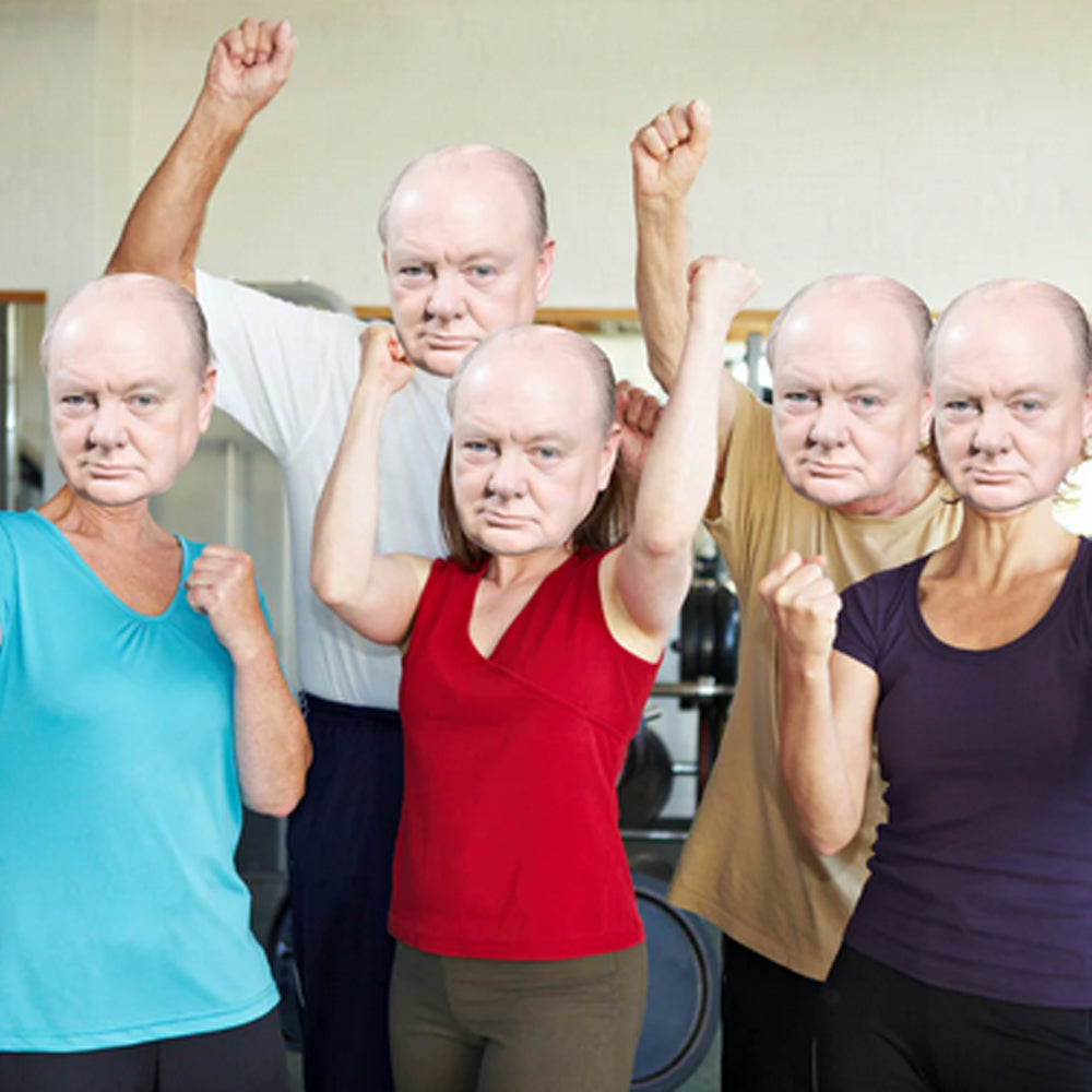 Winston Churchill Card Mask Party Packs