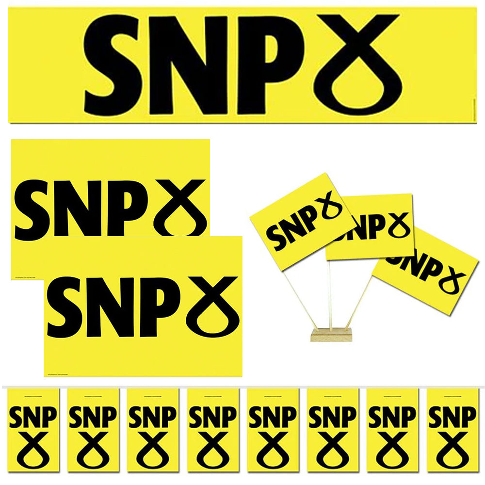 SNP Party Decoration Pack - General Election | Party Packs
