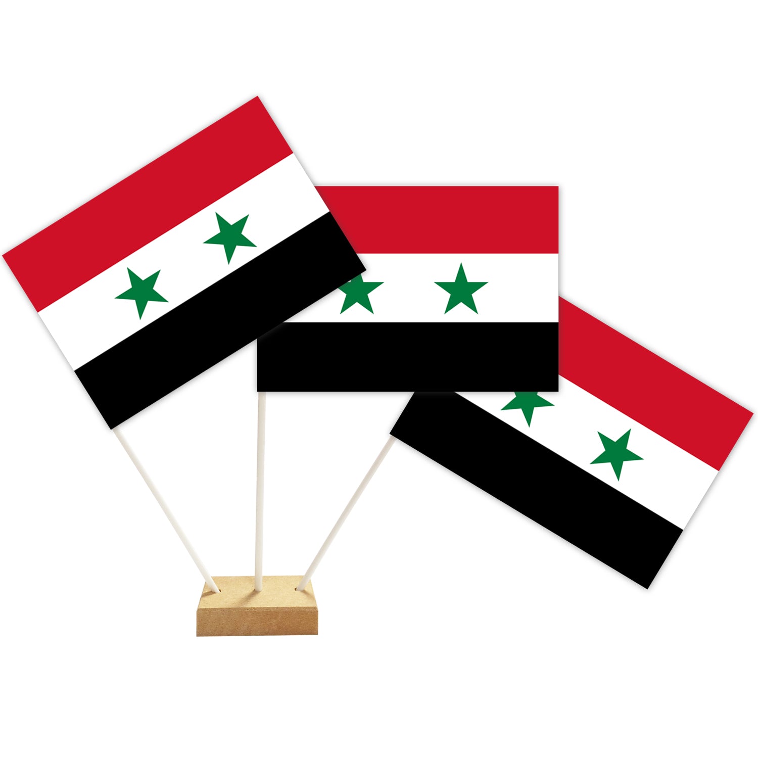 Syria Paper Table Flags - Decorations | Party Packs