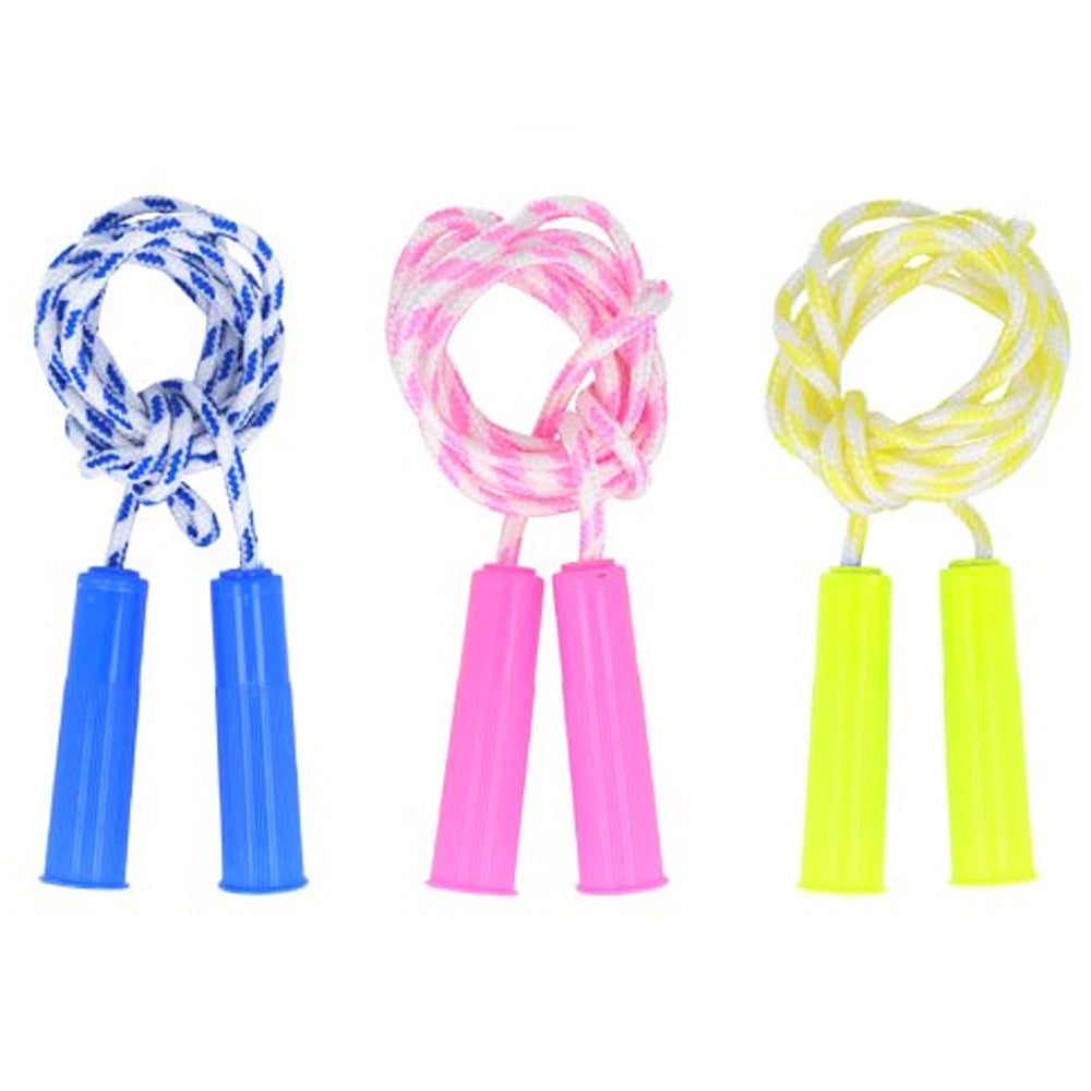 Skipping Rope - 2.05m - 3 Assorted Colours - Each | Party Packs