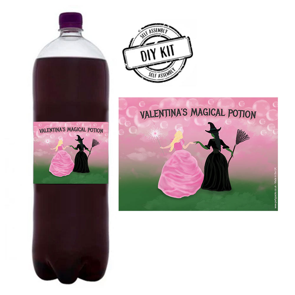 Witches Of Oz Personalised Bottle Label - Sheet of 4 – Party Packs