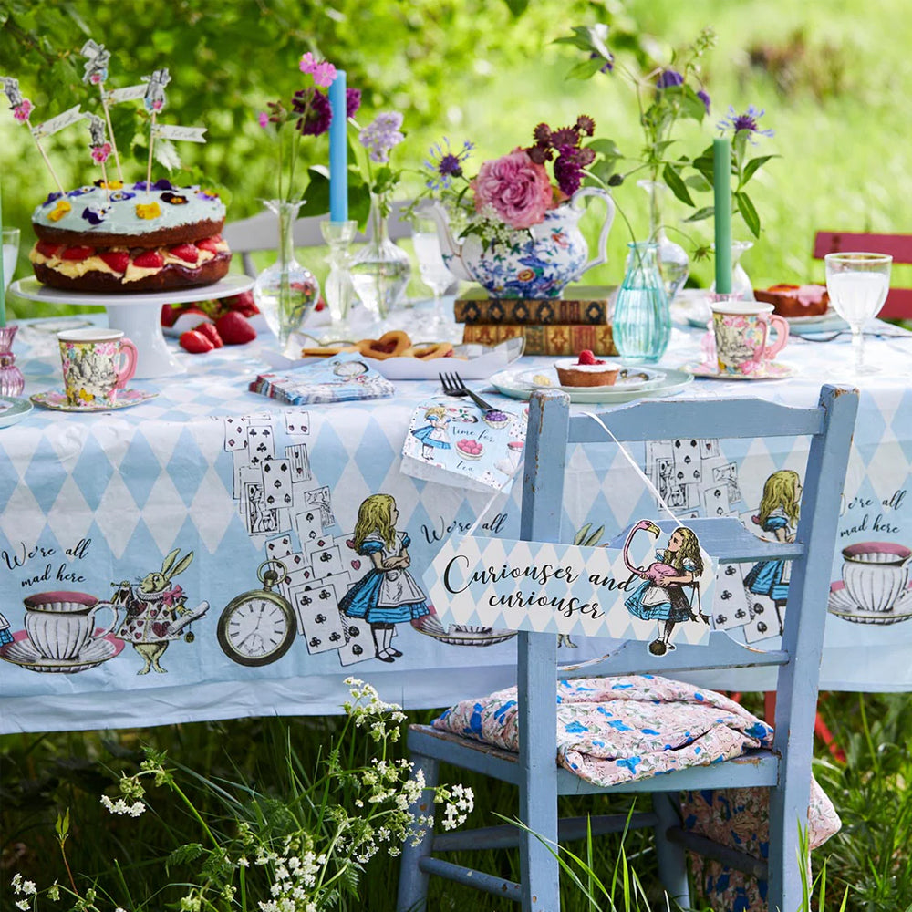 Alice In Wonderland Signs - Pack of 12 | Party Packs