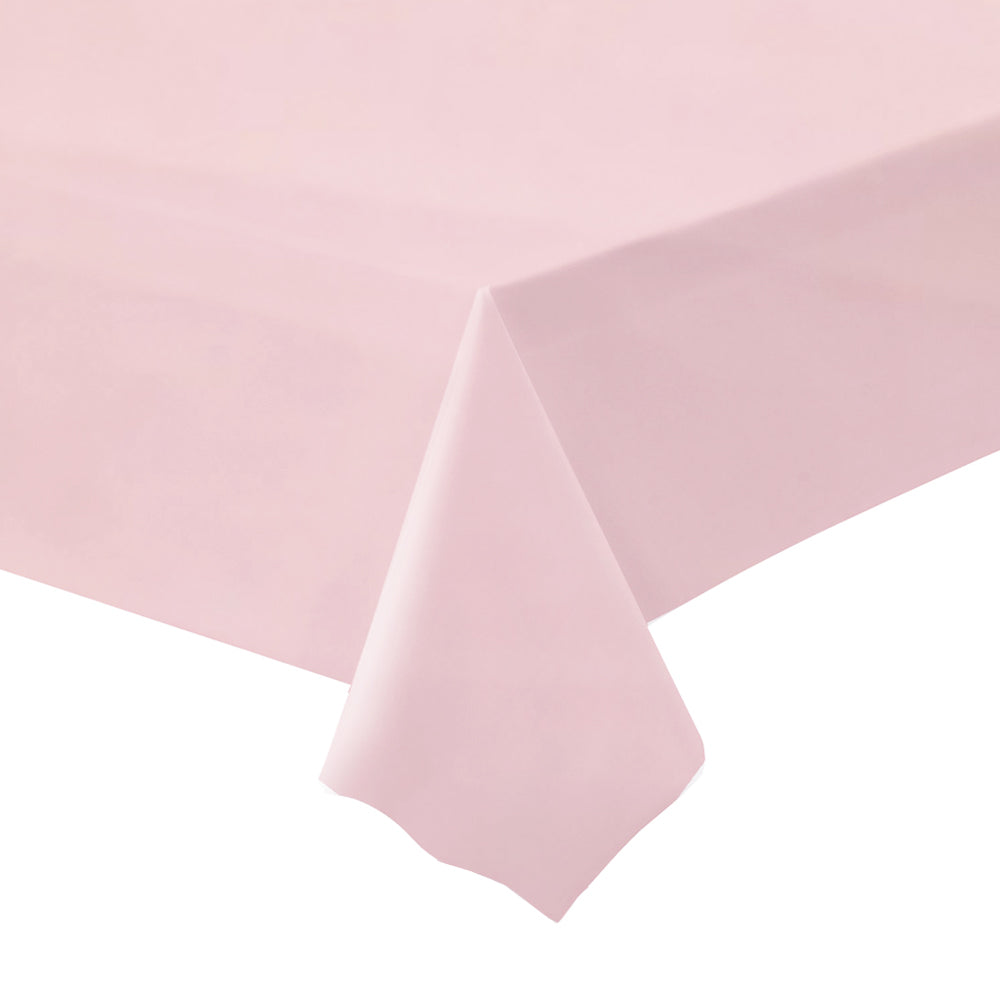 Light Pink Paper Tablecloth - Pink Tableware | Party Packs
