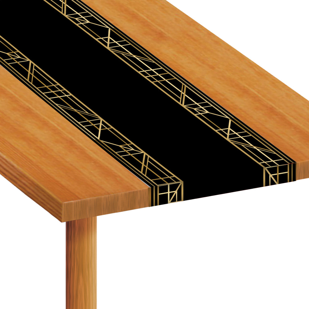 Gatsby 1920s Paper Table Runner - 120cm x 30cm – Party Packs