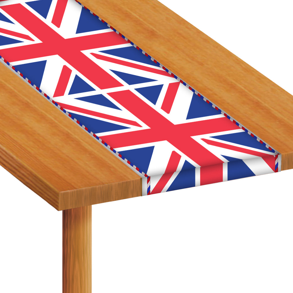 Union Jack Flag Table Runner - 1.2m - Each – Party Packs
