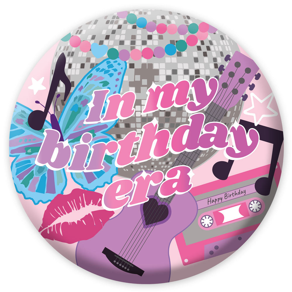 Taylor Party Birthday Era Badge 58mm - Each – Party Packs
