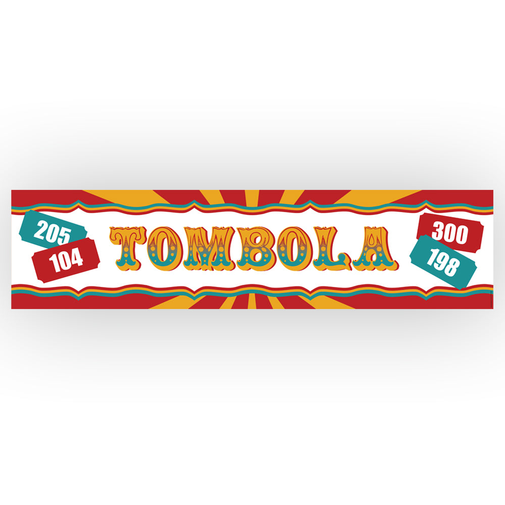 Fundraising Tombola Banner - 1.2m – Party Packs