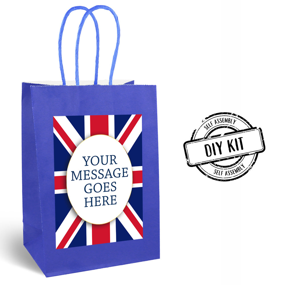 Union Jack Personalised Paper Party Bags | Party Packs