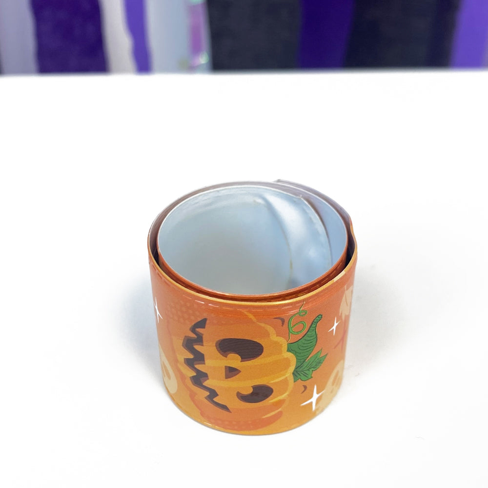 Halloween Snap Band Bracelets - Assorted Designs - Each – Party Packs