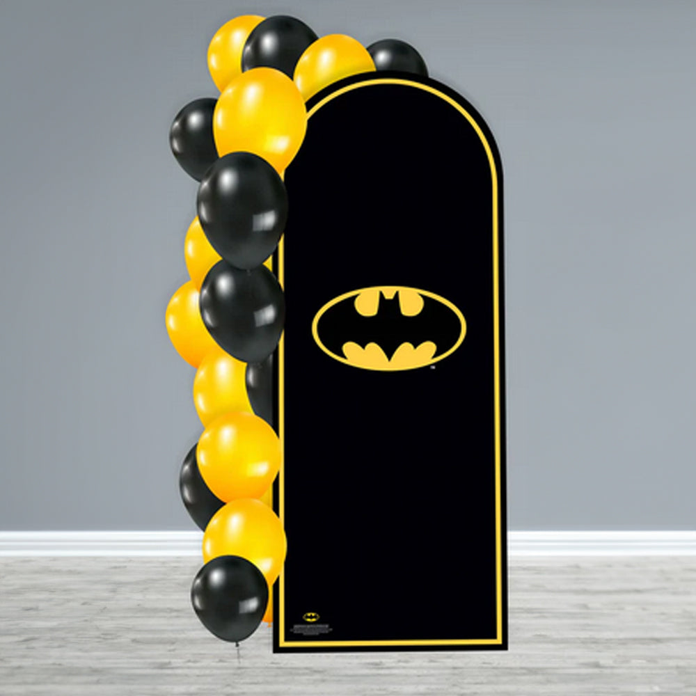 Batman Logo Backdrop Cardboard Cutout - 1.94m – Party Packs