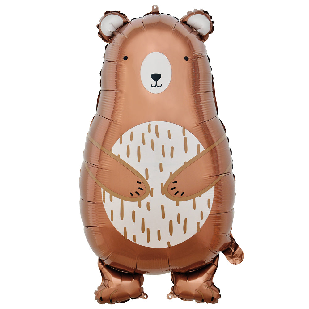 Cute Bear Shape Foil Balloon - 25" – Party Packs