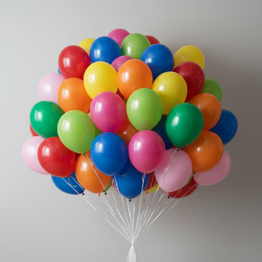 Plain Colour Latex Balloons | 20+ Colours & Sizes UK - Party Packs