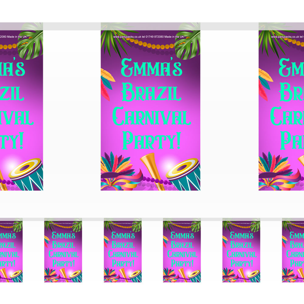 Carnival Bunting Decoration - 3m | Carnival Party | Party Packs