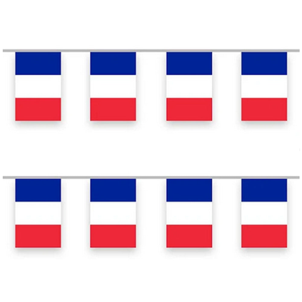 French Cloth Flag Bunting - 10m – Party Packs