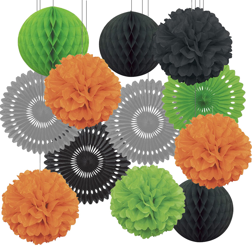 Halloween Tissue Decoration Pack – Party Packs