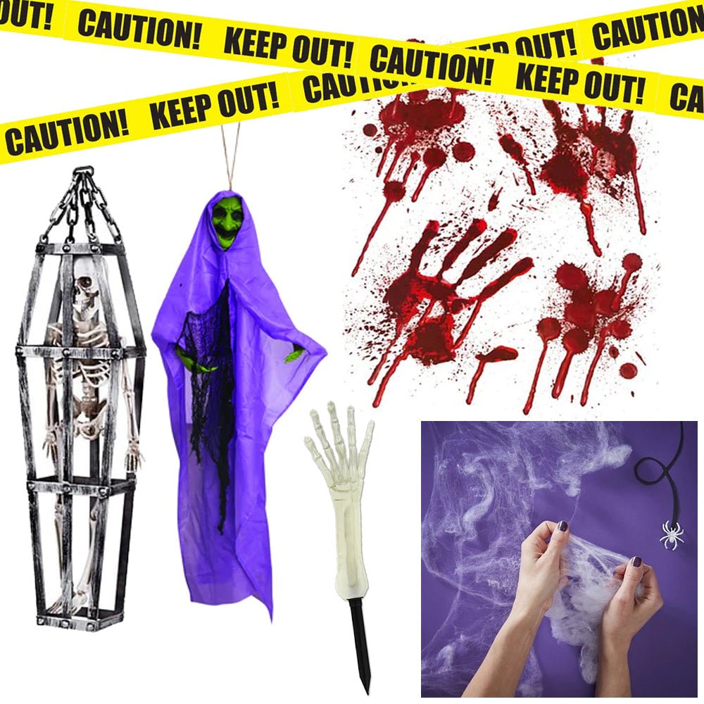 Black and Orange Decoration Pack – Party Packs