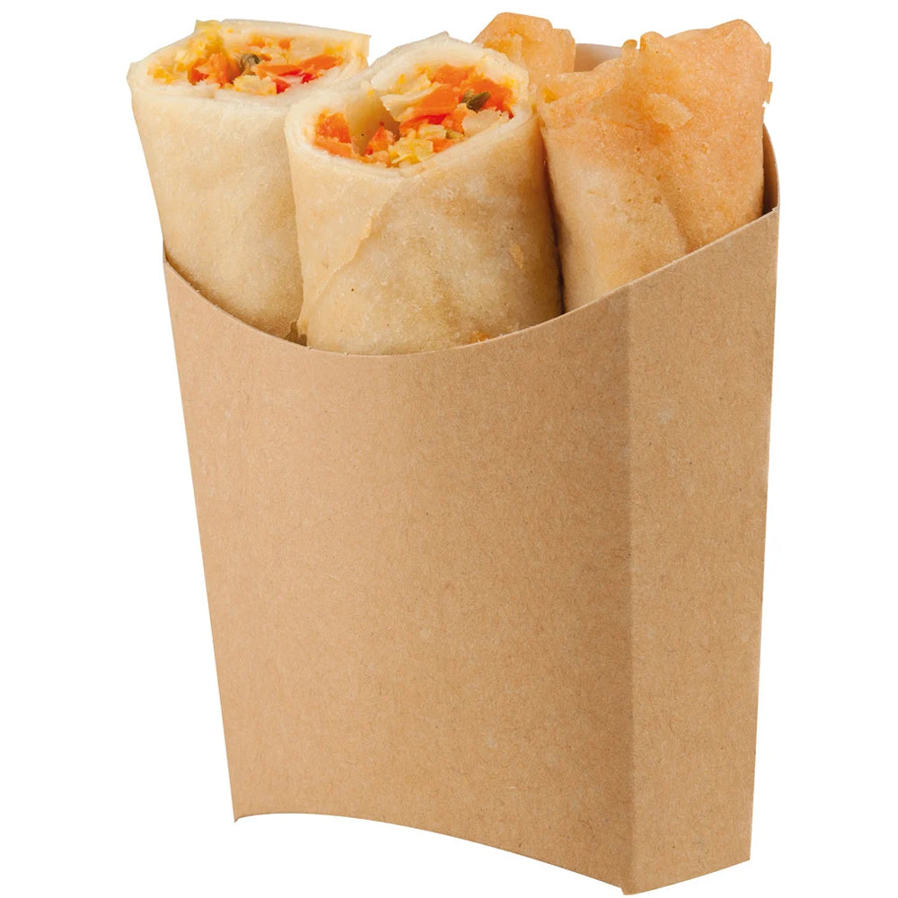 Medium Kraft Chip Scoop - 8cm x 7cm - Each – Party Packs