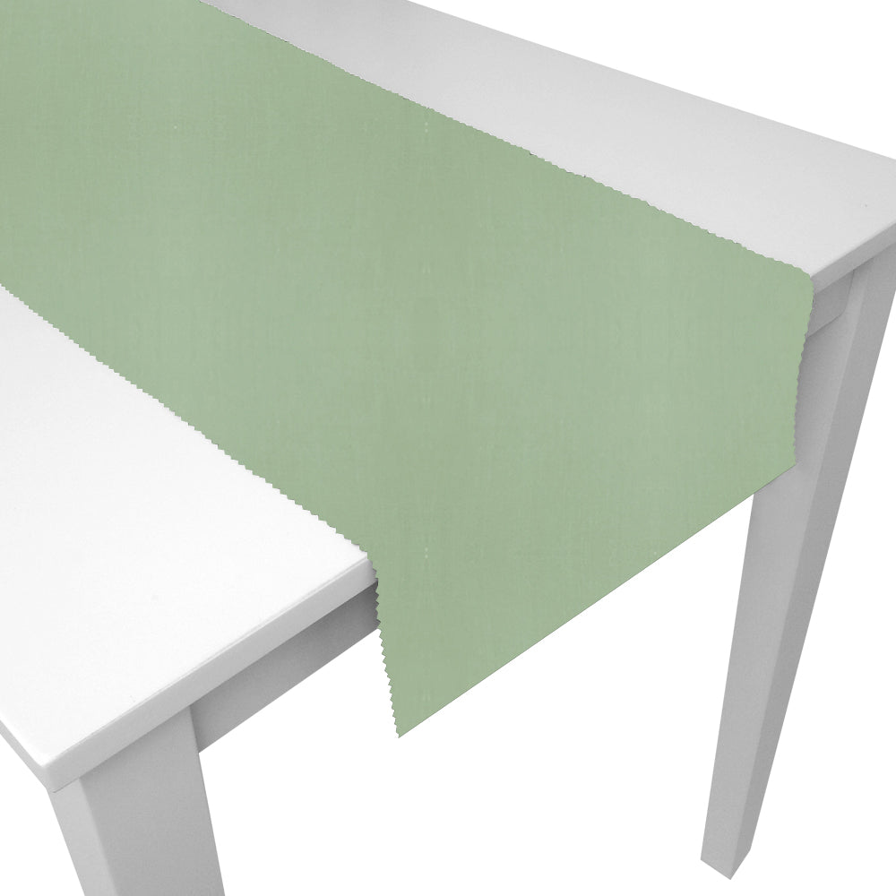 Olive Green Fabric Table Runner - Tableware | Party Packs