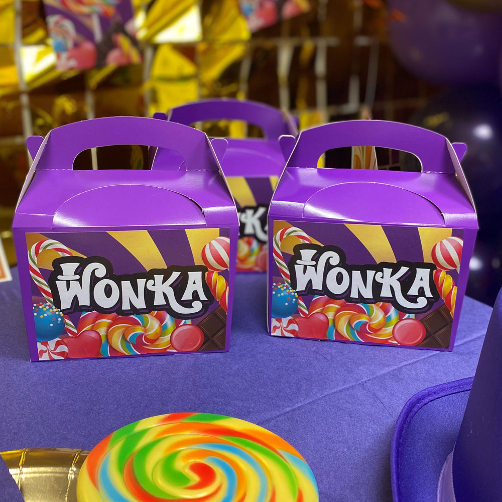 Wonka Party Box Kit - Pack of 4 | Charlie and the Chocolate Factory ...